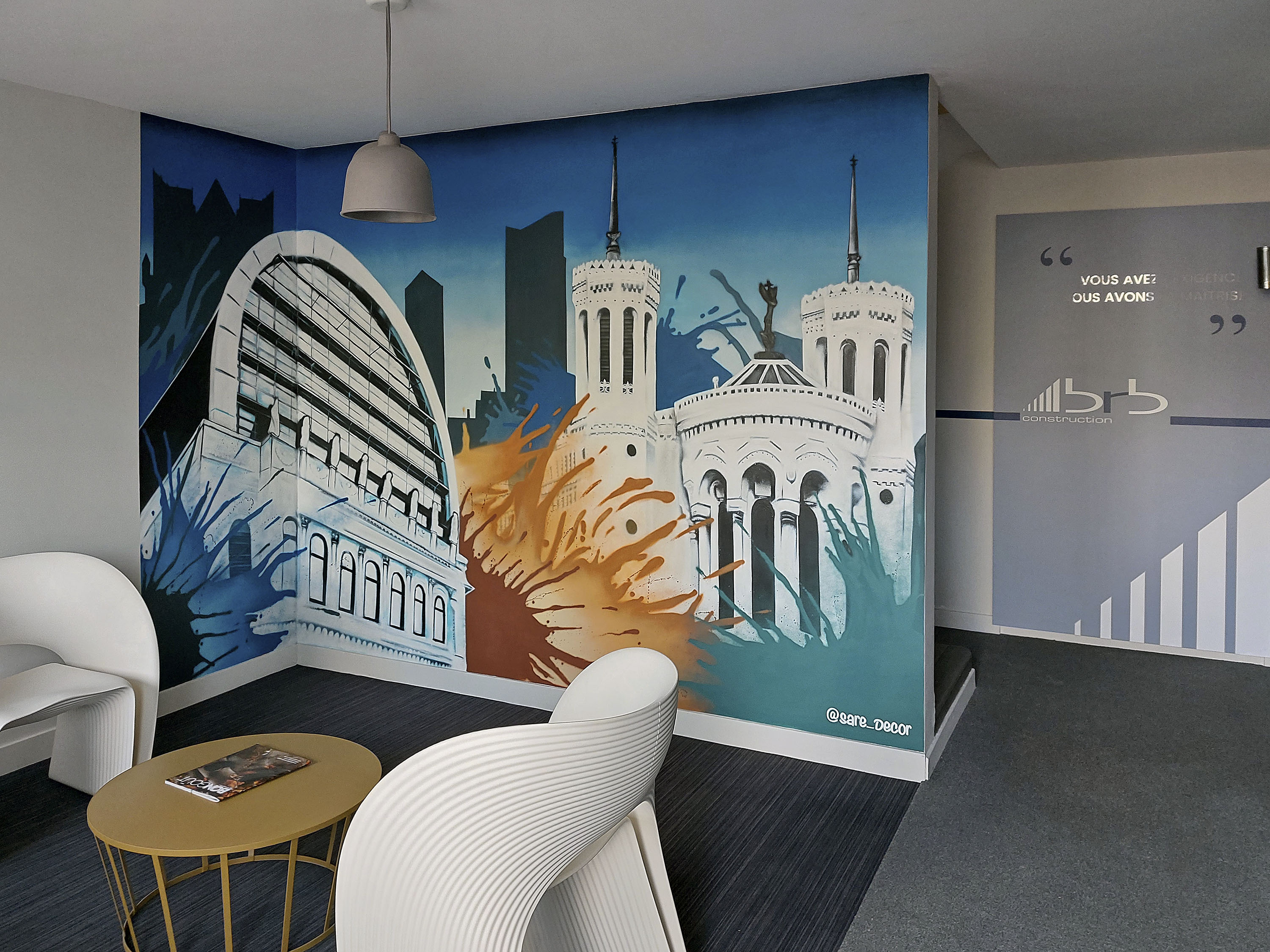 Décoration, fresque murale graffiti street art - SARE DECOR - artiste ...